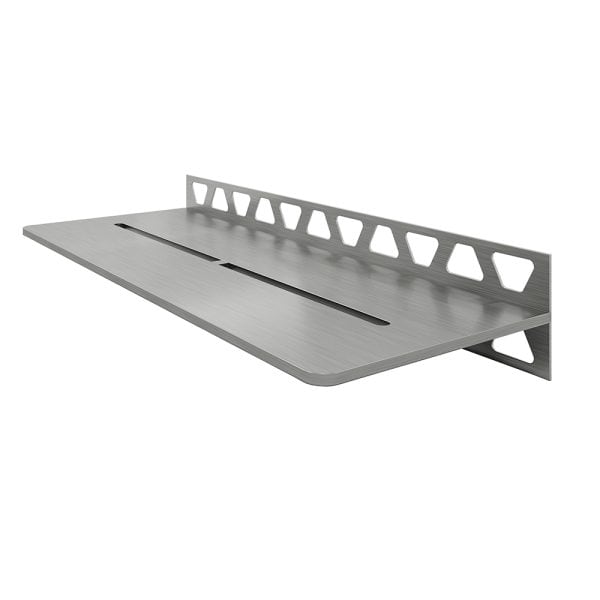 SCHLUTER SHELF-W PURE ACIER INOXIDABLE BROSSÉ - Décoration Bombardier
